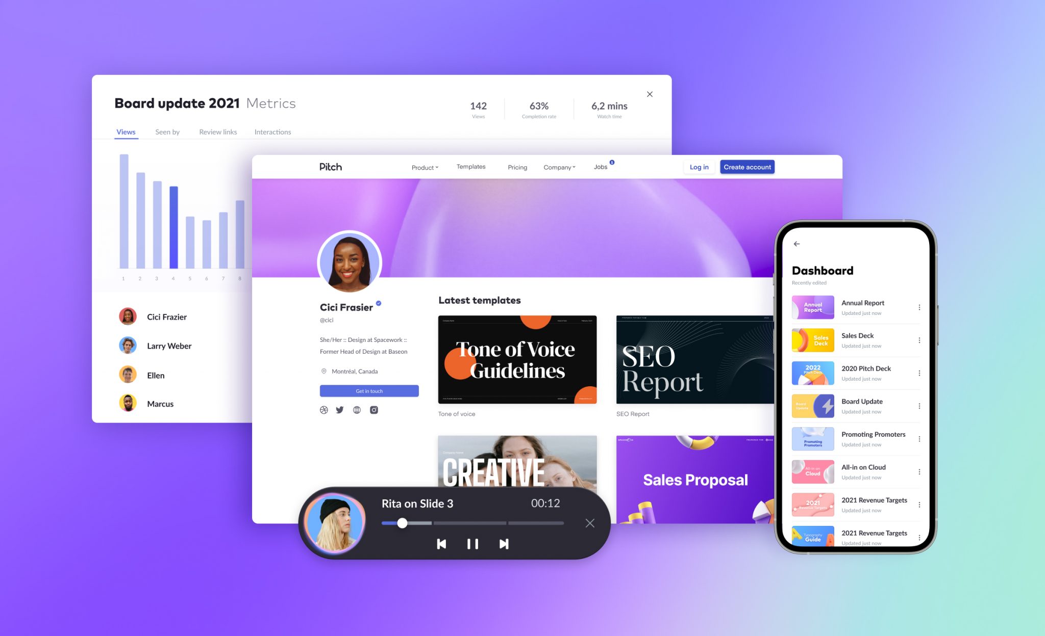 Pitch raises $85m for their collaborative presentation software | Sifted